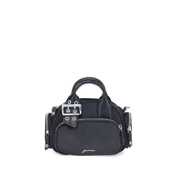 Ganni | Bags | Ganni Black Nylon Shoulder Womens Bag | Poshmark